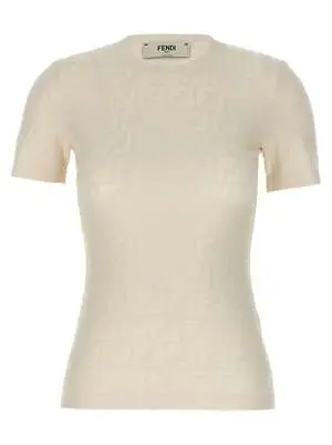 Fendi 'ff' Sweater White