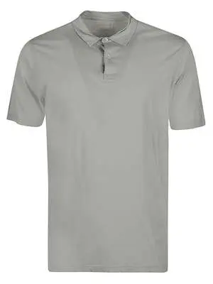 Hartford Cotton Polo Shirt - Grey
