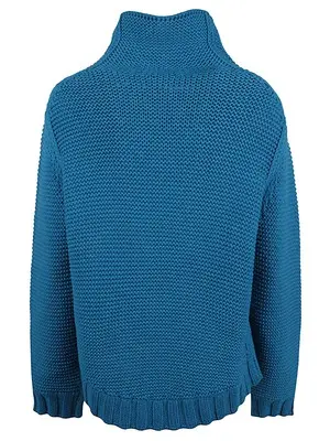 Liviana Conti Wool-blend High-neck Jumper