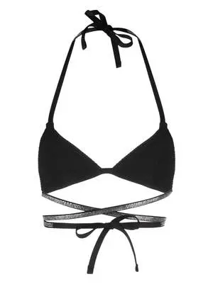 Heron Preston Glitter Bikini Top