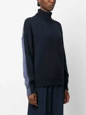 ALYSI Mohair Wool Turtleneck Sweater