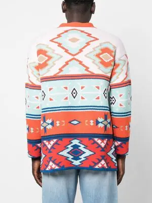 Alanui Desert Road Jacquard Cardigan