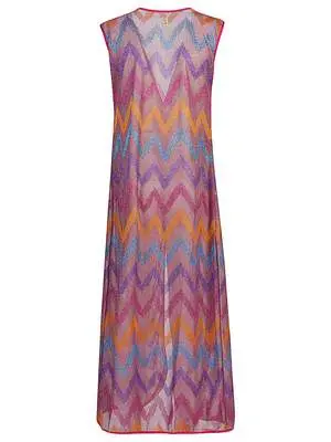 FEEL ME FAB Quadrifoglio Printed Long Dress