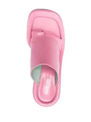 AMBUSH Leather Mules - Pink
