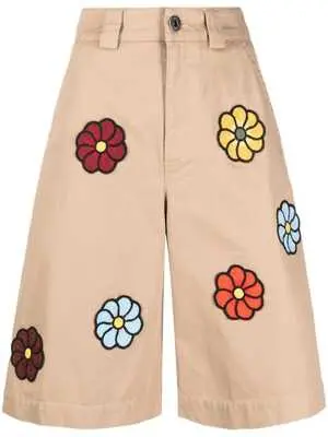 MONCLER CAPSULE Patched Cotton Shorts