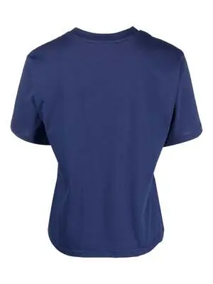 Peuterey Logo Cotton T-shirt - Blue