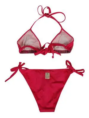 FEEL ME FAB Printed Triangle Bikini Set