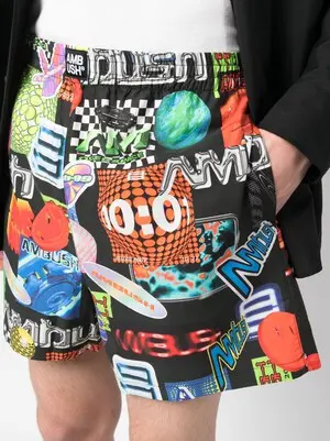 AMBUSH Printed Shorts - Multicolour