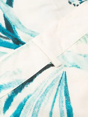 F.R.S FOR RESTLESS SLEEPERS Wide-leg Printed Trousers