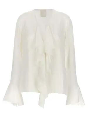 Givenchy White Blouses