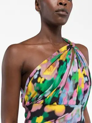 AZ FACTORY WITH LUTZ HUELLE Ava Floral-print Mini Dress