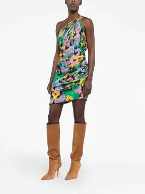 AZ FACTORY WITH LUTZ HUELLE Ava Floral-print Mini Dress