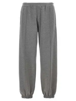 Givenchy Metallic Logo Joggers - Gray