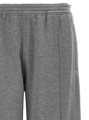 Givenchy Metallic Logo Joggers - Gray