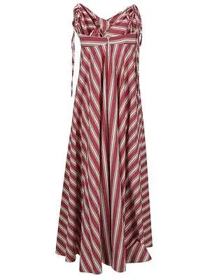LAVI Name Cotton-blend Long Dress