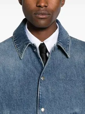 Givenchy Denim Vest - Blue