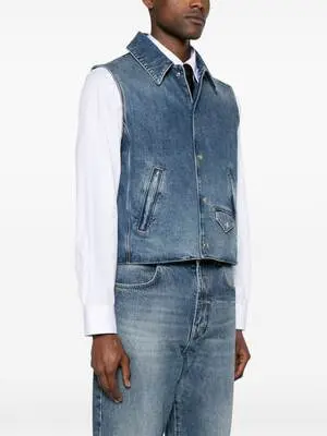 Givenchy Denim Vest - Blue