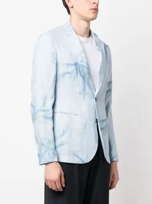E 'CLAT Emporio Armani Printed Blazer