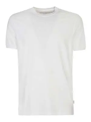 ORIGINAL VINTAGE Cotton Piquet T Shirt - White