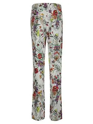 5 PROGRESS Printed Cotton Trousers