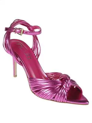 NCUB Clara Laminate Sandals - Fuchsia