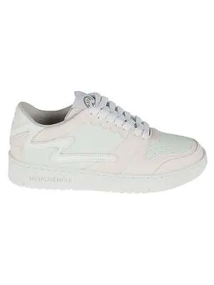 METALGIENCHI Icx Low Leather Sneakers - Fuchsia