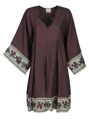 NINALEUCA Linen Short Dress