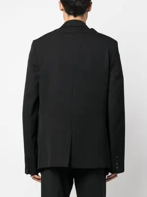 BOTTER Wool Single Breasted Blazer - Black