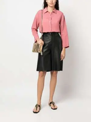 Max Mara Long-sleeve Linen Shirt