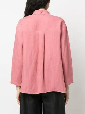 Max Mara Long-sleeve Linen Shirt