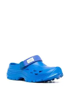Suicoke Mok Touch-strap Mules - Blue