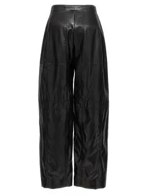 JIL SANDER Coated Cupro Pants