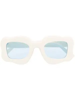 BONSAI Happy Sunglasses - White