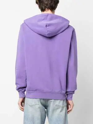 AUTRY Logo Cotton Hoodie - Purple