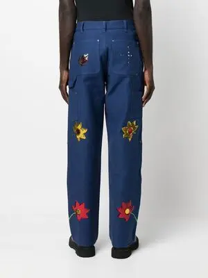SKY HIGH FARM WORKWEAR Sequin-embellished Denim Jeans
