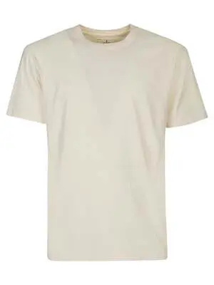 LA PAZ Printed Organic Cotton T Shirt - Beige