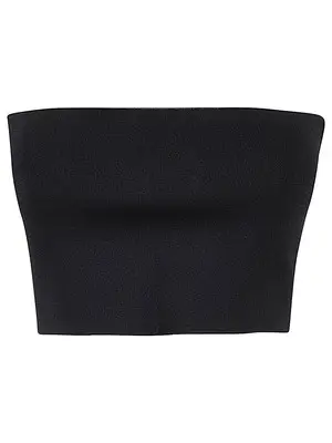 Liviana Conti Viscose Bandeau Top - Blue