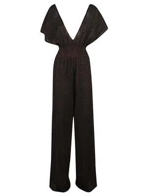 CIRCUS HOTEL Lurex Viscose Blend Jumpsuit