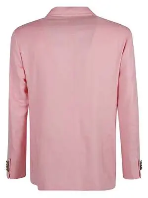 SARTORIO Single-breasted Wool Jacket - Pink