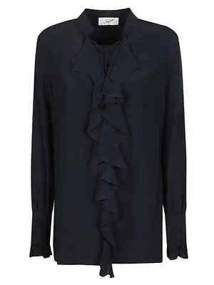 Seafarer Milly Ruched Shirt - Black