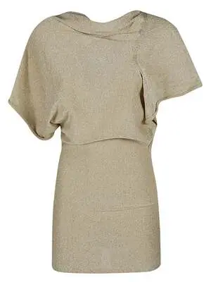 CIRCUS HOTEL Viscose Blend Mini Dress