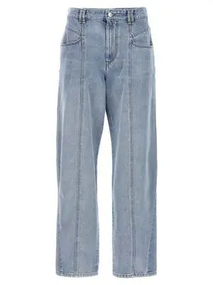Isabel Marant Vetan' Denim Jeans - Light Blue