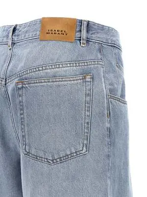 Isabel Marant Vetan' Denim Jeans - Light Blue
