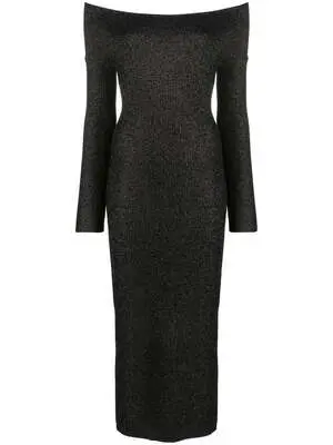 Khaite Marisole Long Dress - Grey