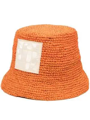 Jacquemus Jacquemus Le Bob Ficiu Bucket Hat Orange