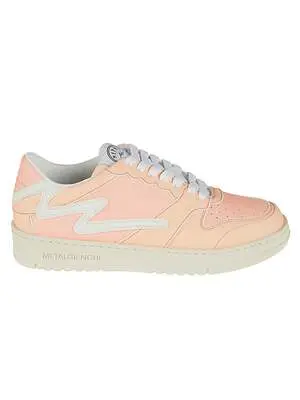 METALGIENCHI Icx Low Leather Sneakers - Pink