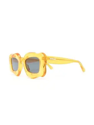 BONSAI Oversized Sunglasses - Orange