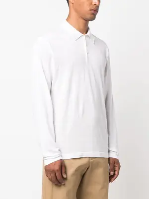 PALTO' Long Sleeve Linen Blend Shirt