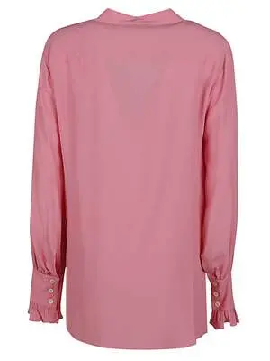 Seafarer Milly Ruched Shirt - Pink
