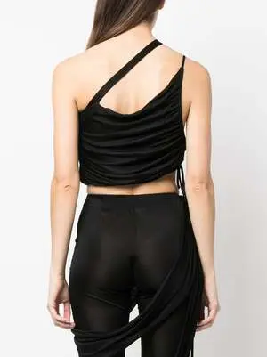ANDREĀDAMO Cropped Jersey Top